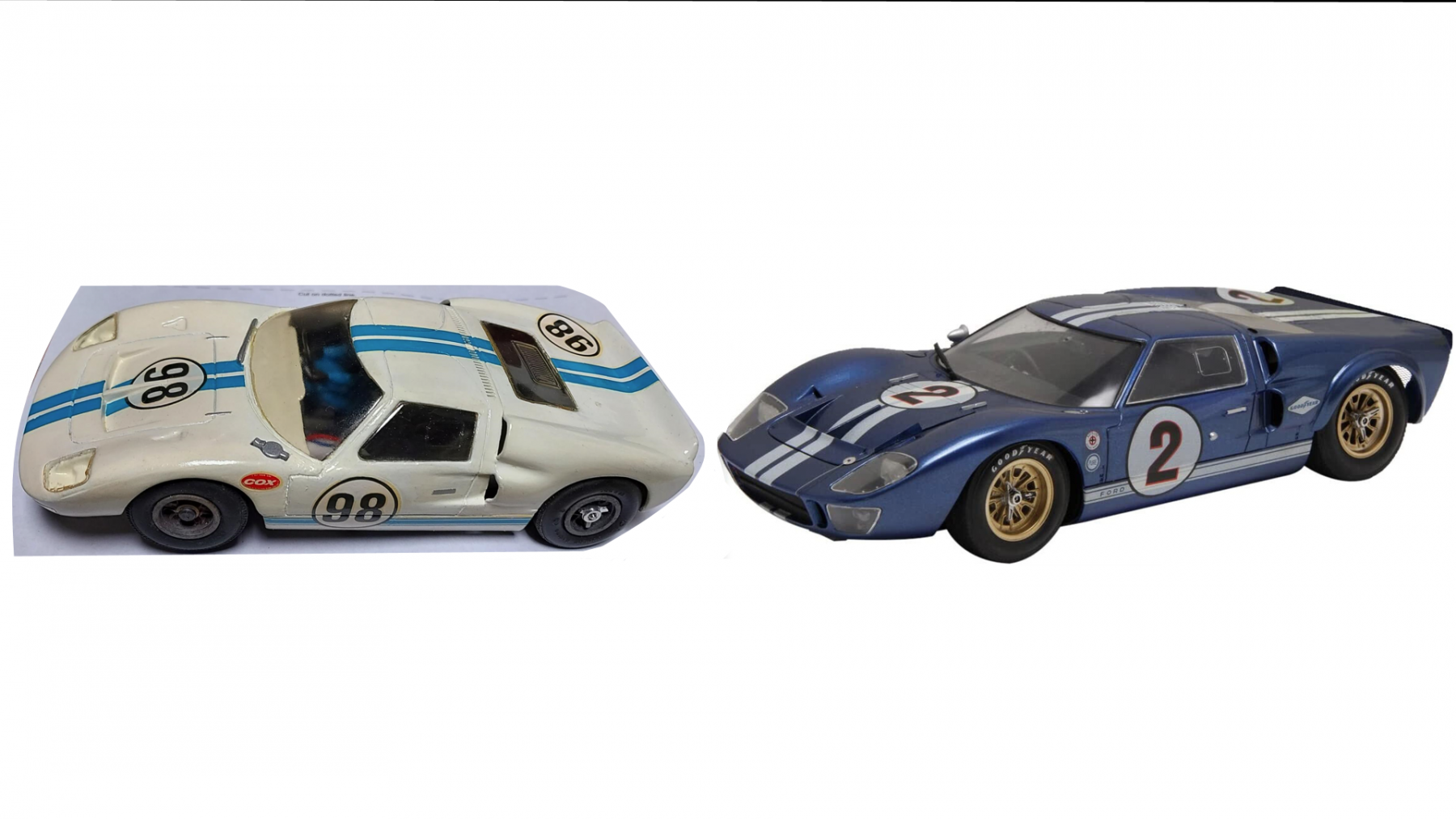 Cox Ford Mk II box & prototype car - Production 1/24 Vintage Cars ...