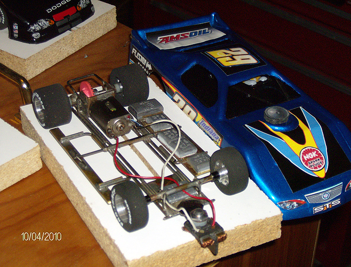 Jersey John IRRA Stocker chassis - Scratchbuilding - Slotblog