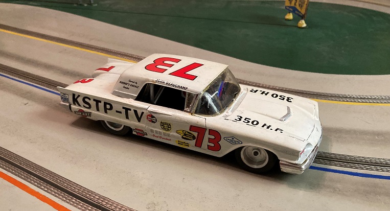 Monogram 1958 T-Bird slot car - Rodney's Rides - Slotblog